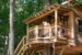 Enchanting Treehouse with Handrails | Whimsical Retreat